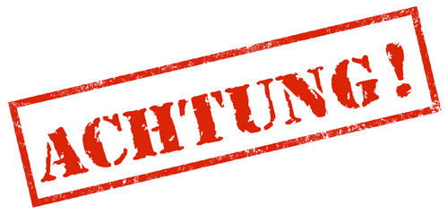 achtung - Körperströmung | Körperströmung